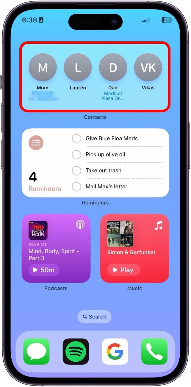 Cómo utilizar widgets interactivos en iPhone - ThemeLocal: consejos de ...