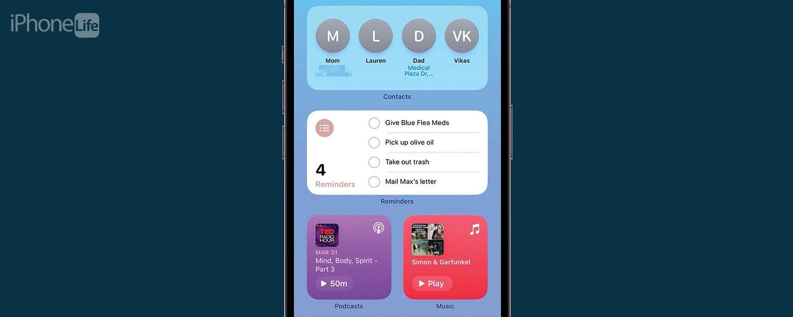 Cómo utilizar widgets interactivos en iPhone - ThemeLocal: consejos de blog que funcionan como magia